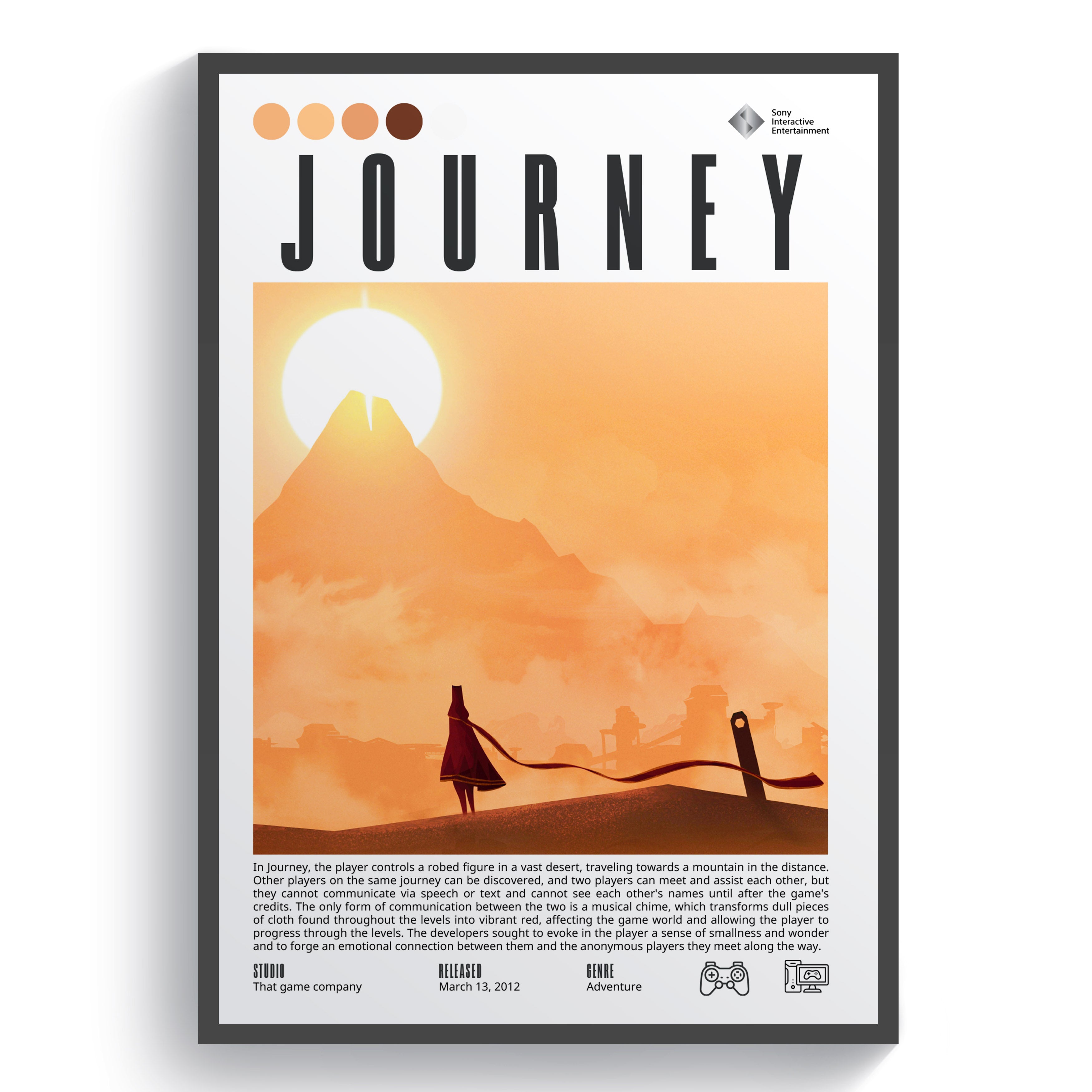Journey Video Game Posters | Gaming Poster for Wall – 98types