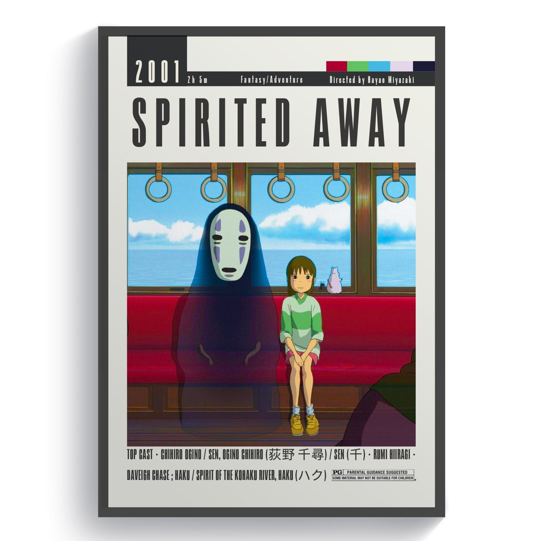 Spirited Away Movie | Classic Anime Film Posters – 98types